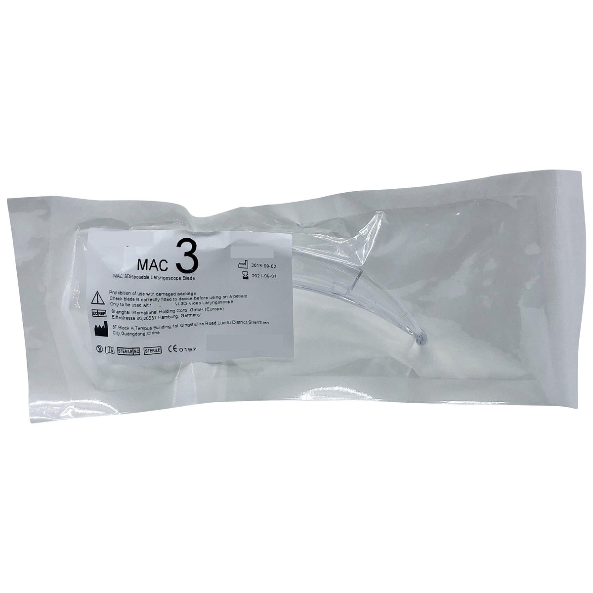 ClearVue Disposable Blade MAC3 (Average Adult) – Capnography Supply